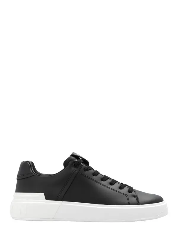 Balmain B-court Sneakers - Black