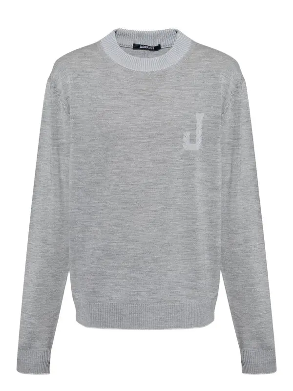 Jacquemus Wool Sweater - Grey