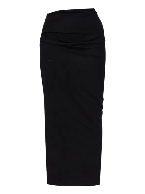 ENTIRE STUDIOS Wool Pencil Skirt - Black