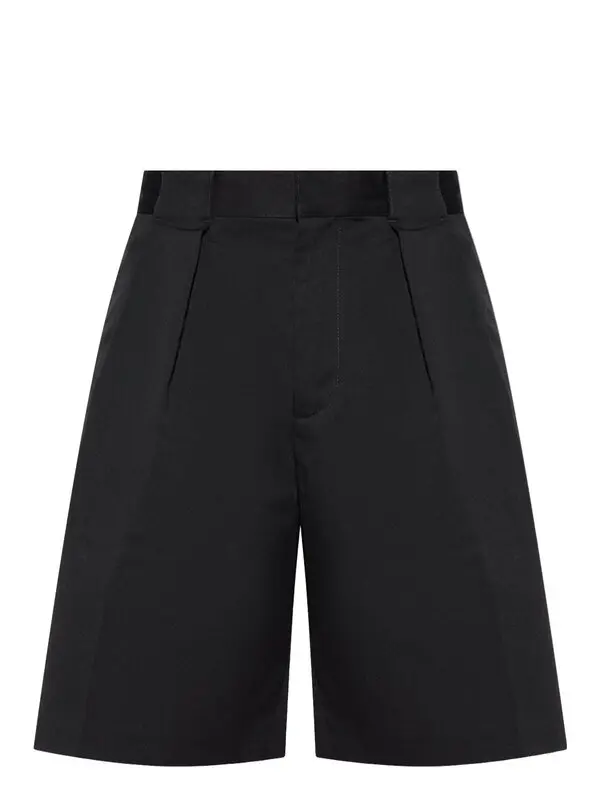 Casablanca Pleated Shorts - Black