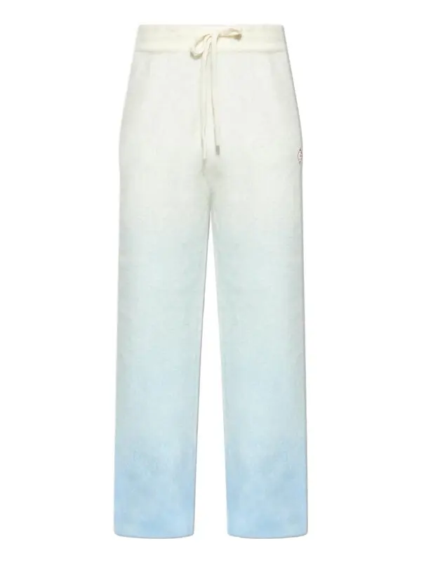 Casablanca Gradient Effect Trousers - Light Blue