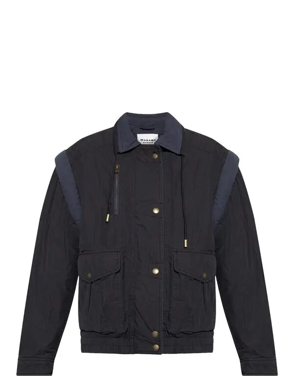 MARANT ETOILE Desha Jacket - Navy Blue