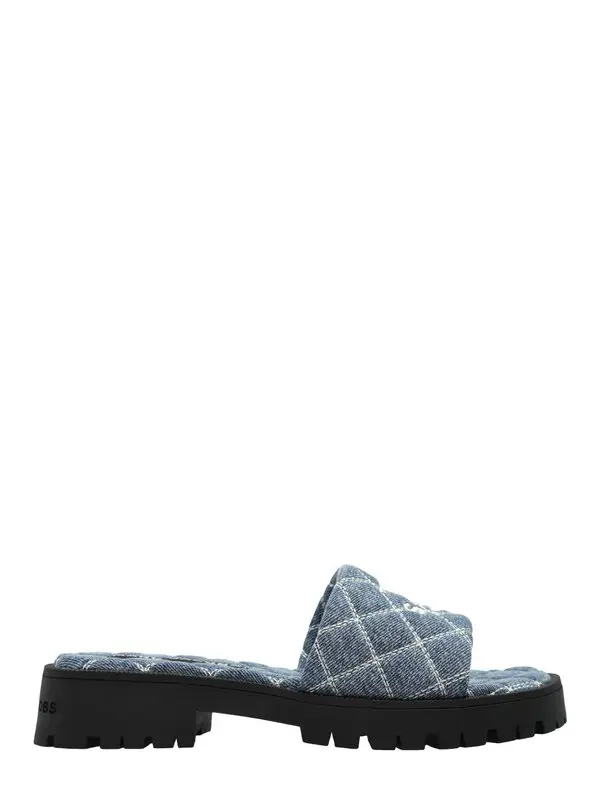 Marc Jacobs Lug Slides - Blue