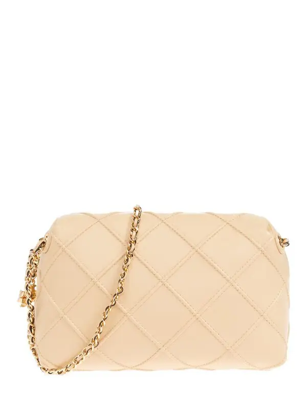 Tory Burch Fleming Small Shoulder Bag - Cream