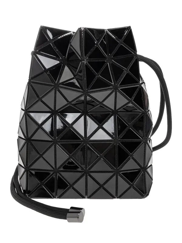Issey Miyake Triangular Panel Shoulder Bag - Black