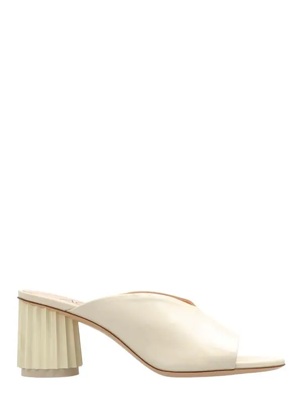Agl Dorica Heeled Mules - Cream