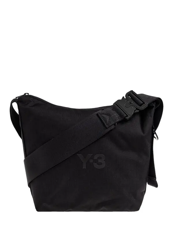 Y3 Minimalist Shoulder Bag - Black