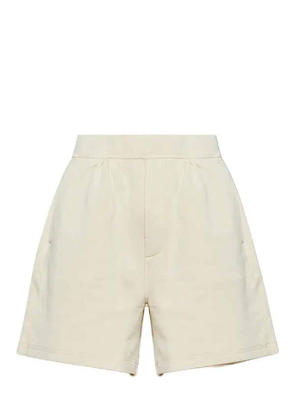 Dsquared2 Embroidered Knit Shorts - Cream