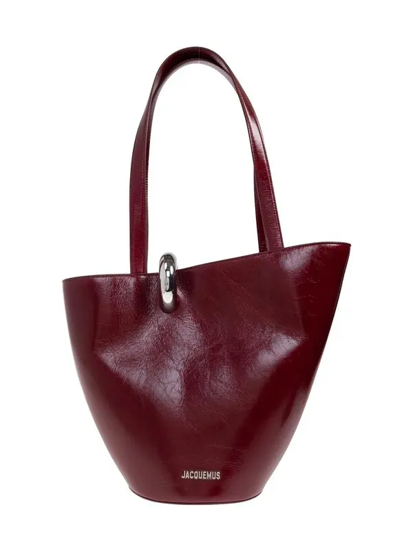 Jacquemus Le Bambola Moyen Bag - Burgundy