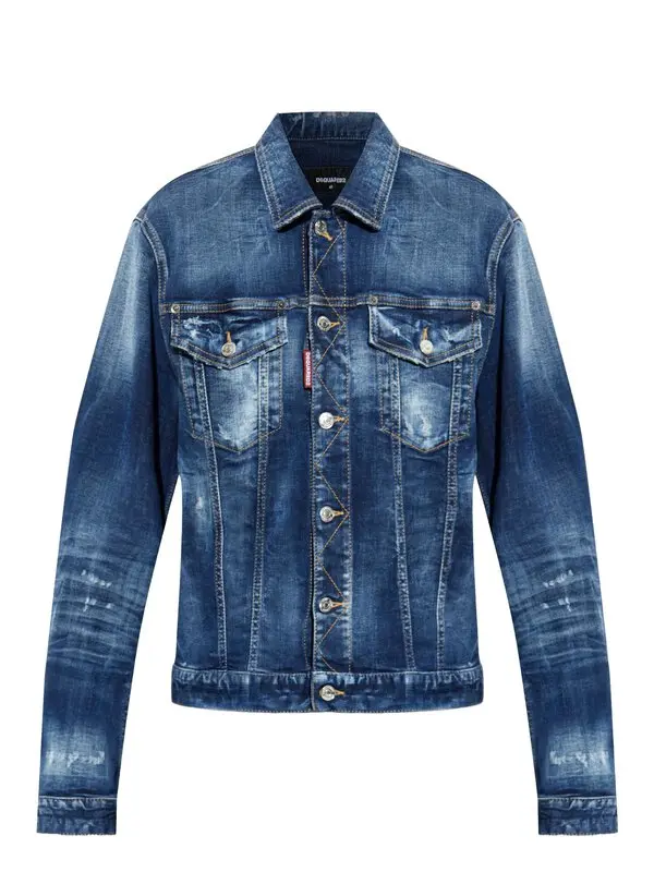 Dsquared2 Denim Trucker Jacket - Blue