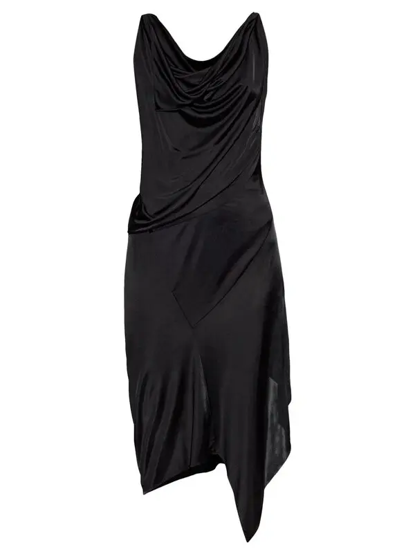 Dsquared2 Strappy Midi Dress - Black
