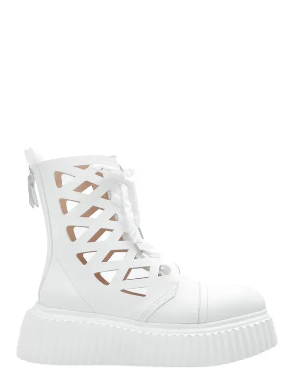 Agl Viggy Platform Shoes - White