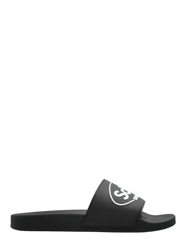 Balenciaga X Scholl Slides - Black