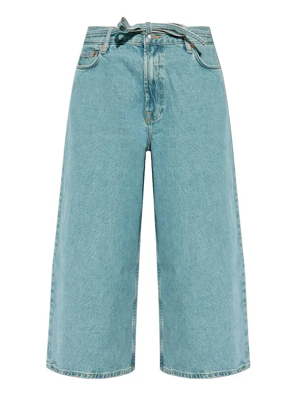 SAMSØE SAMSØE Saharper Wide-leg Jeans - Blue