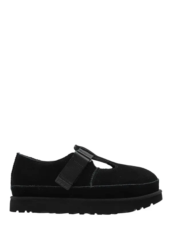 UGG Goldenstar Suede Mary Jane Shoes - Black