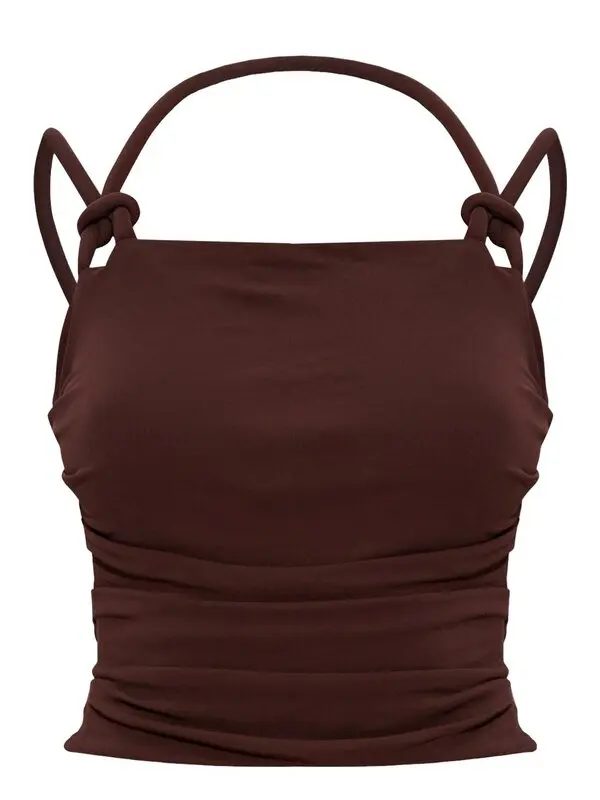 Cult Gaia Ren Top - Brown