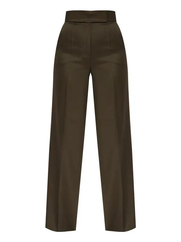 Max Mara Arturo" Wool Trousers - Green