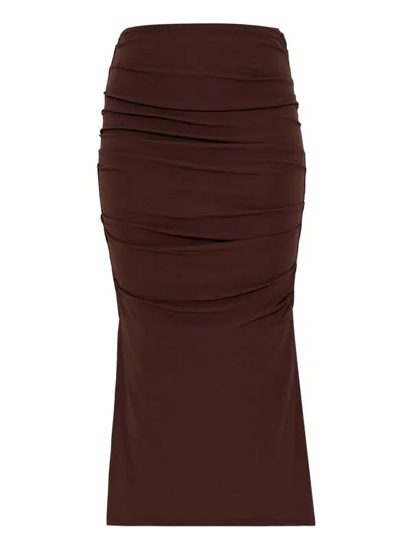 Cult Gaia Dany Skirt - Brown