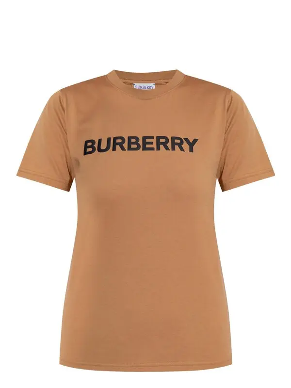 Burberry Logo T-shirt - Brown