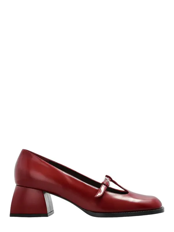 NODALETO Bulla Cara Heeled Shoes - Burgundy