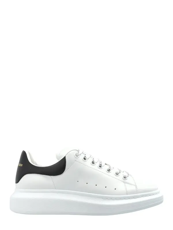 Alexander McQueen Low-top Leather Sneakers - White