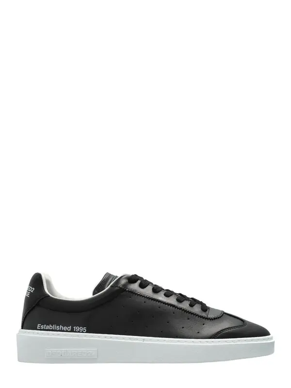 Dsquared2 Rider Leather Sneakers - Black