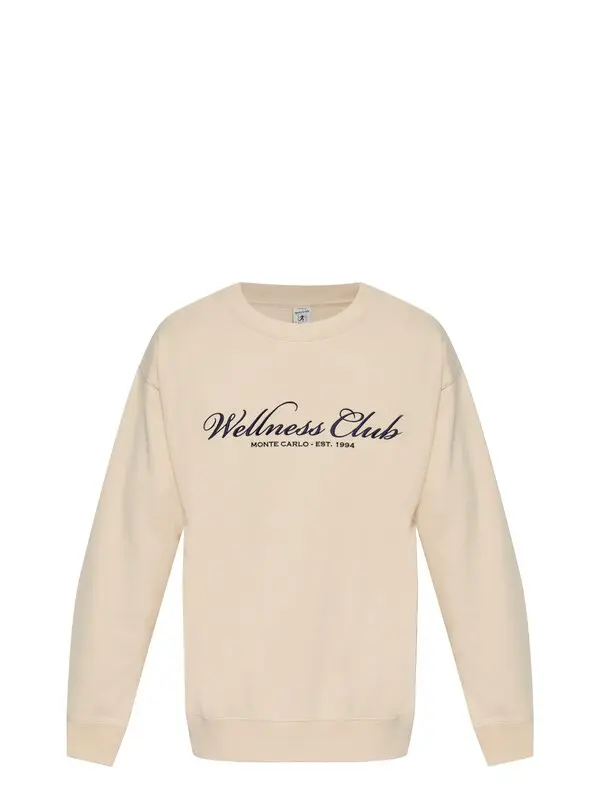 SPORTY & RICH Riviera Collection Sweatshirt - Cream