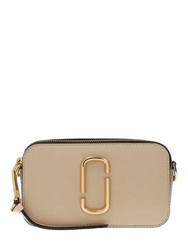 Marc Jacobs The Snapshot Shoulder Bag - Beige