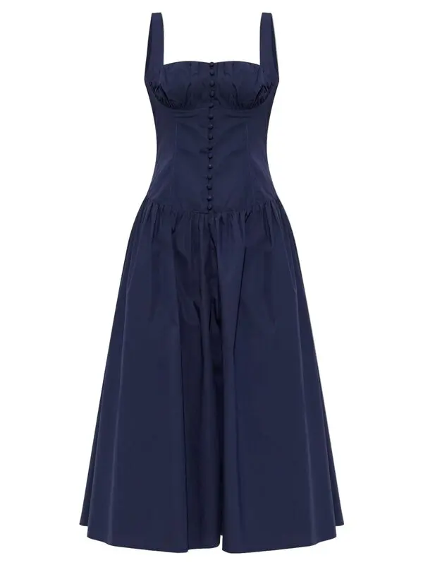 Cult Gaia Emmett Dress - Navy Blue