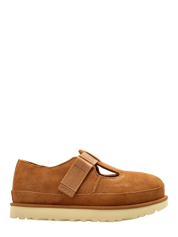 UGG Goldenstar Mary Jane Suede Shoes - Brown