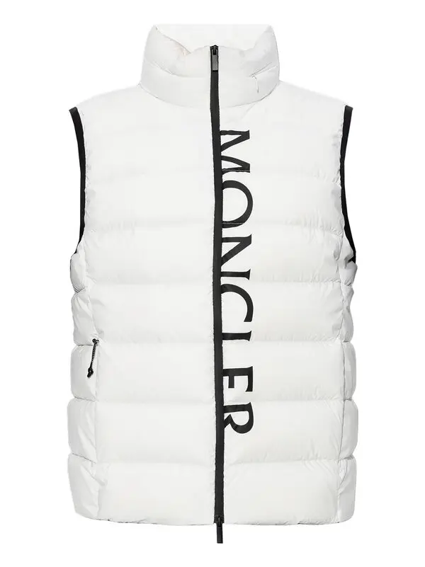 Moncler Cenis Down Vest - White