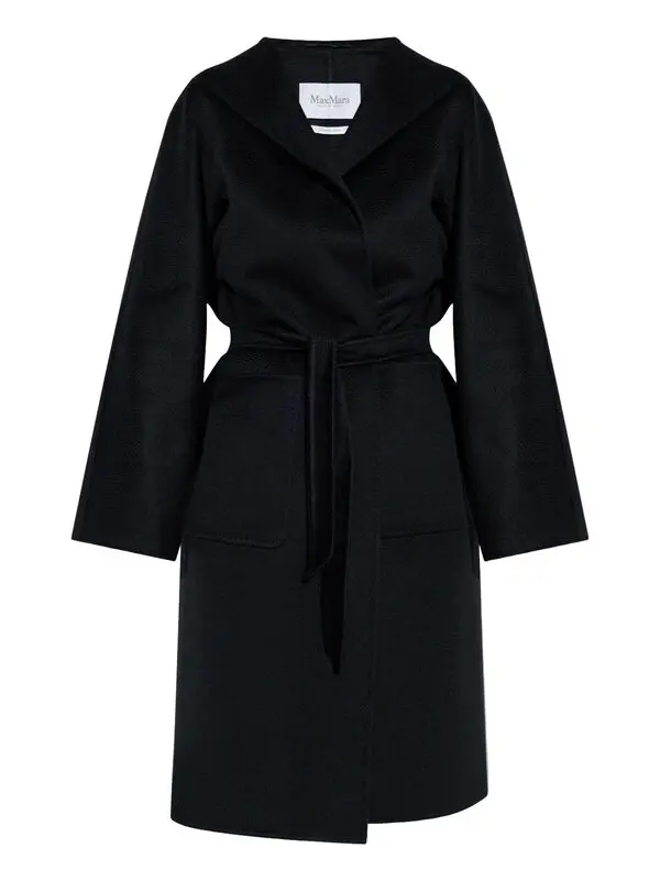 Max Mara Lilia Cashmere Coat - Black