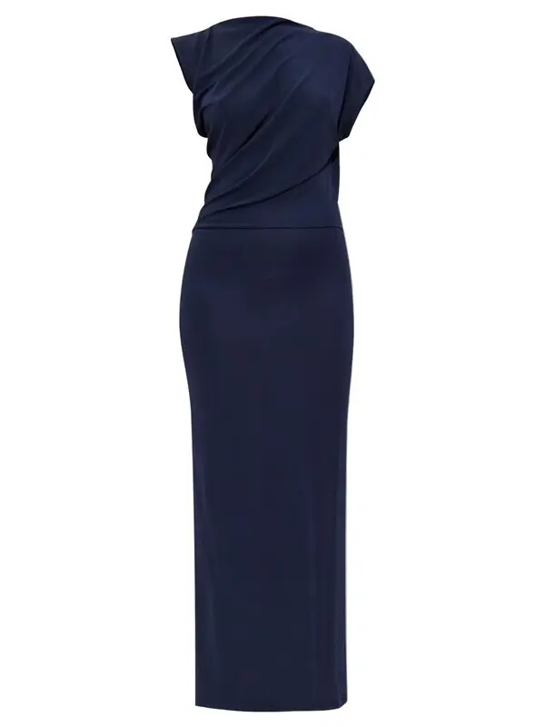 Cult Gaia Jona Maxi Dress - Navy Blue