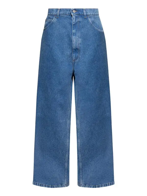 Marni Logo Jeans - Blue