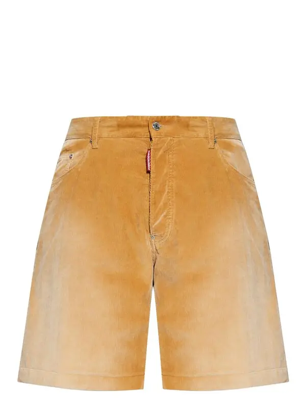 Dsquared2 Corduroy Shorts - Beige