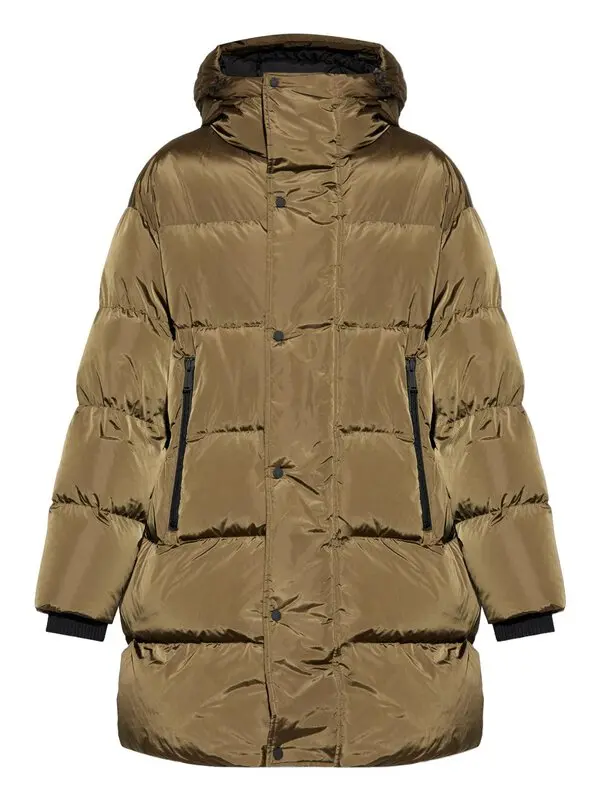 Dsquared2 Long Down Jacket - Green
