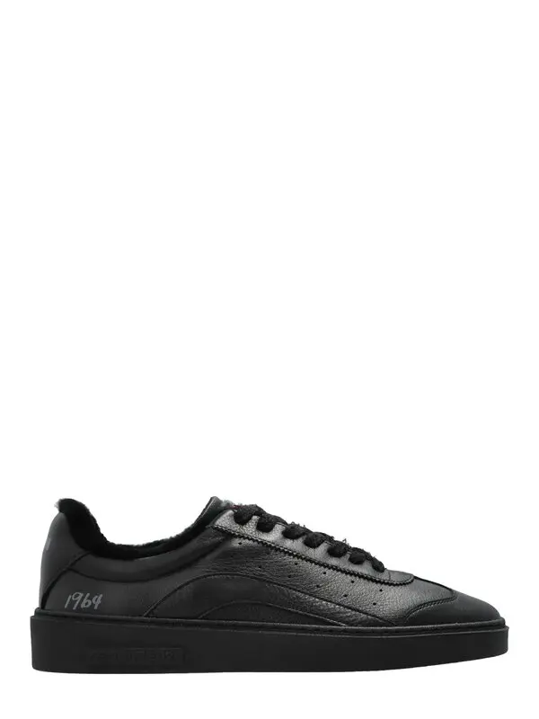 Dsquared2 Rider Leather Sneakers - Black