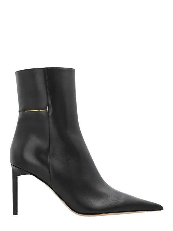 TOM FORD Eva Heeled Ankle Boots - Black