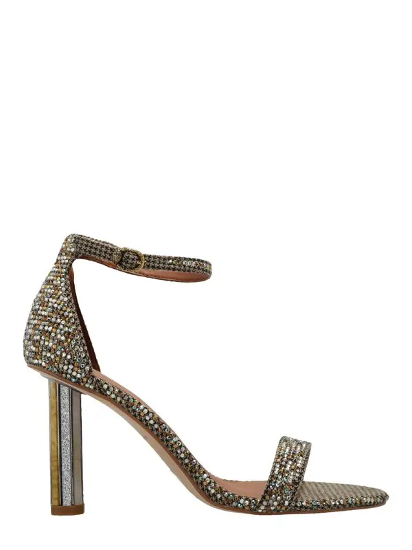 Kurt Geiger Heeled "perspex" Sandals - Gold
