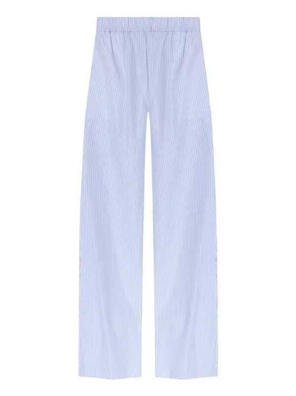 LoveShackFancy Helia Trousers - Light Blue