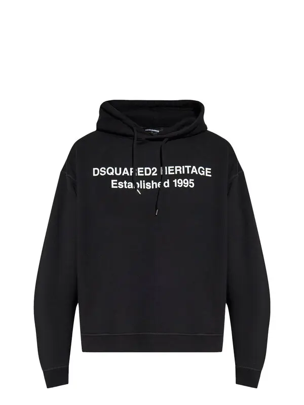 Dsquared2 Heritage Printed Sweatshirt - Black