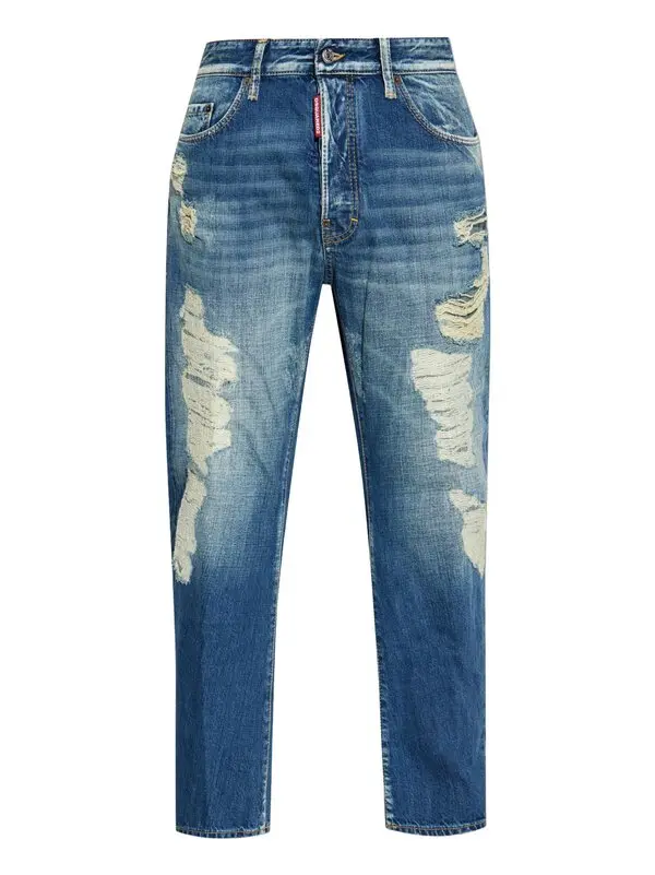 Dsquared2 Bro" Carrot Fit Jeans - Blue