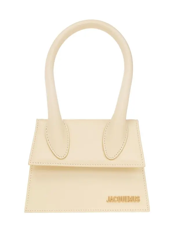 Jacquemus Le Chiquito Moyen Shoulder Bag - Cream