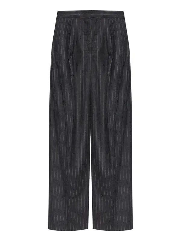 Sportmax Belgio Wide-leg Trousers - Grey