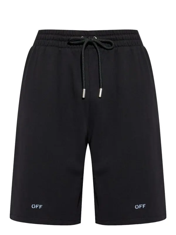 Off-White Sweat Shorts - Black