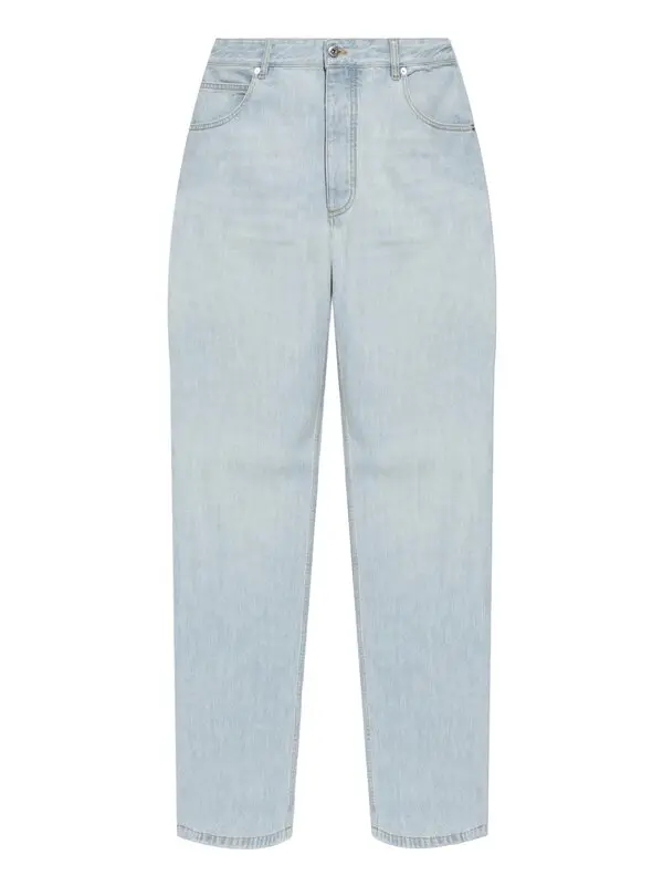 Bottega Veneta Straight-leg Jeans - Light Blue
