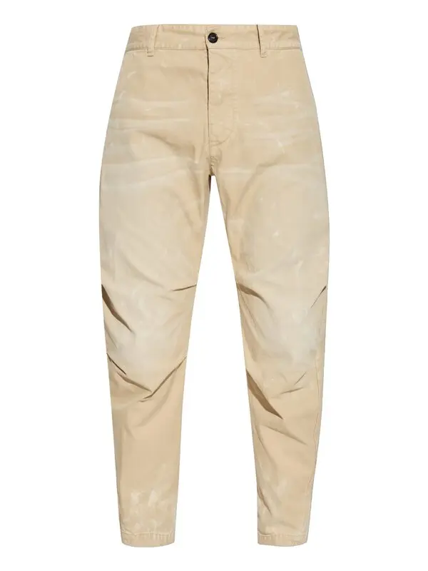 Dsquared2 Stain-effect Trousers - Beige