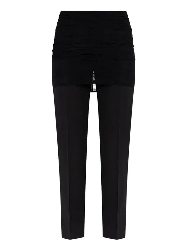 MAISON MARGIELA Creased Trousers - Black