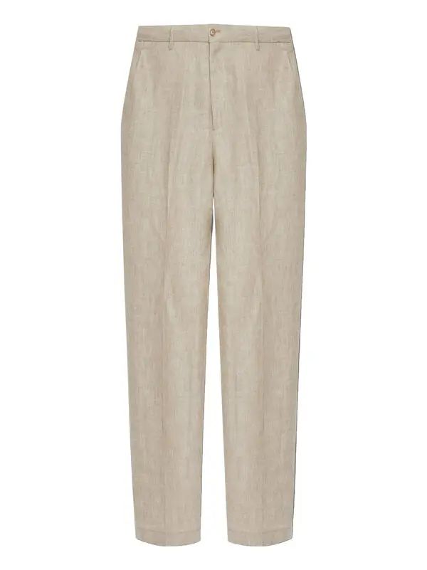 Etro Creased Trousers - Beige