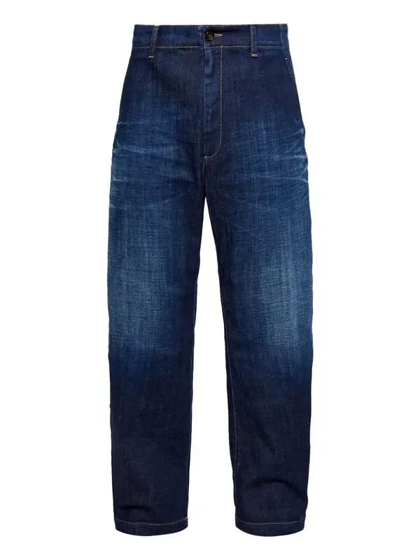 Dsquared2 Snatch" Wide Leg Jeans - Navy Blue